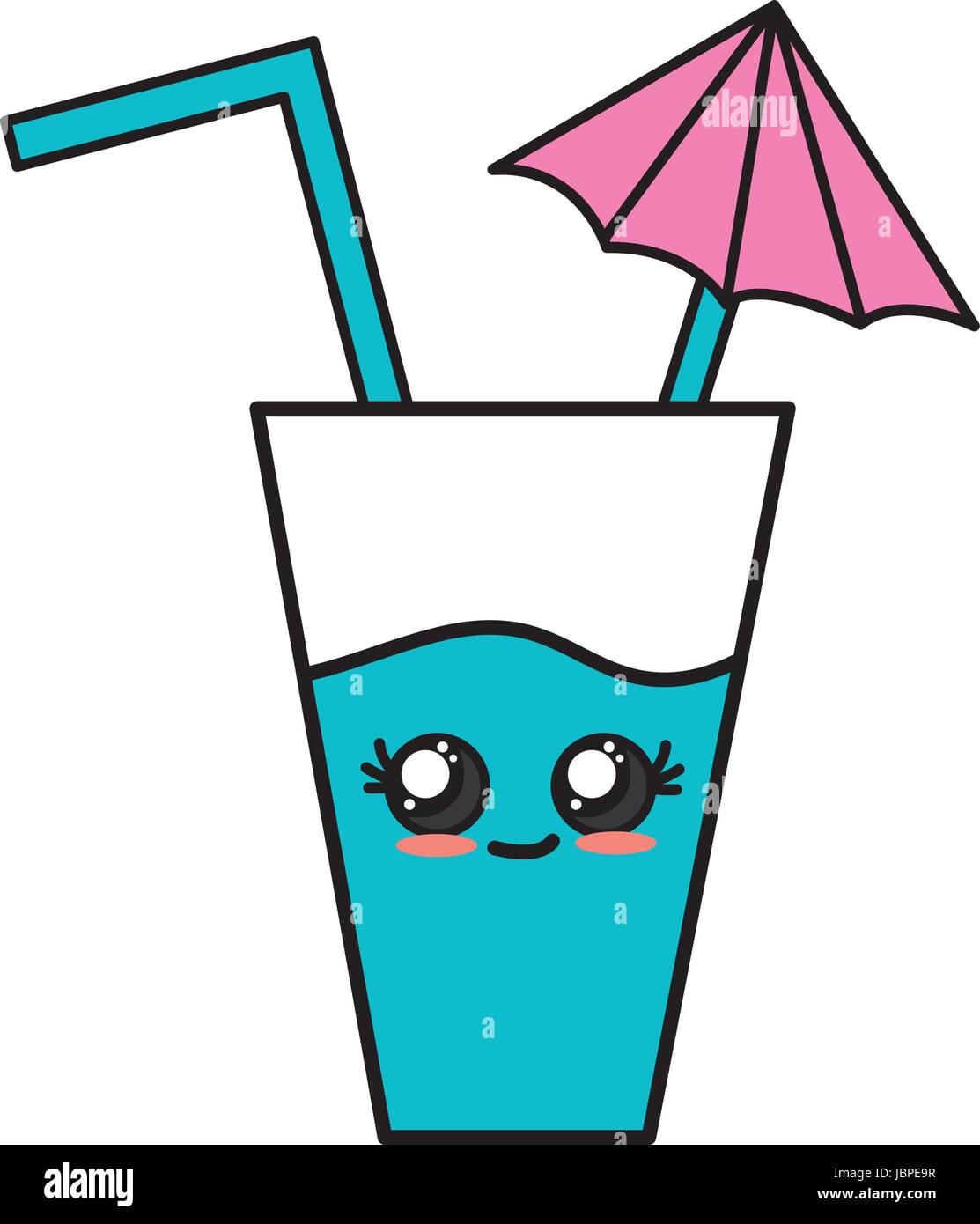 Water Glass Drawing Icon Vector Stockfotos und -bilder Kaufen - Alamy