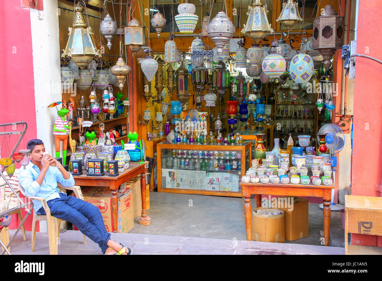Johari bazar a jaipur -Fotos und -Bildmaterial in hoher Auflösung – Alamy