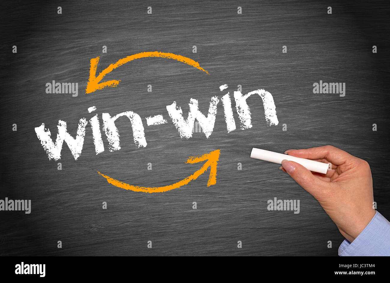 Win-Win-Situation - Business-Konzept Stockfotografie - Alamy