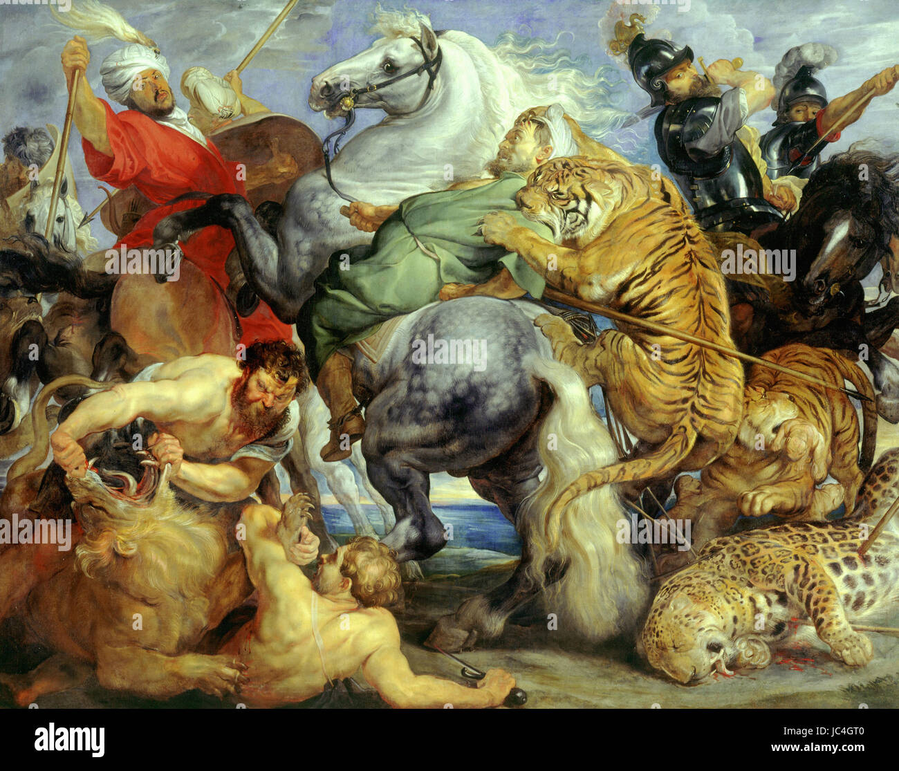 Die tigerjagd -Fotos und -Bildmaterial in hoher Auflösung – Alamy