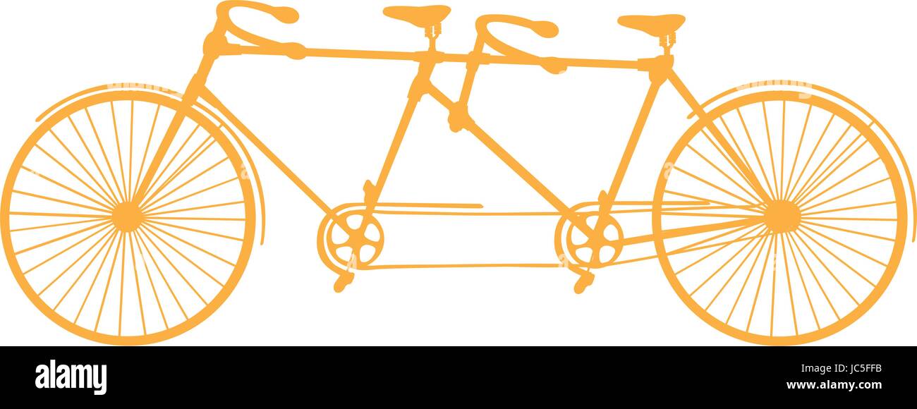 Tandem Symbol Stockfotos und -bilder Kaufen - Alamy