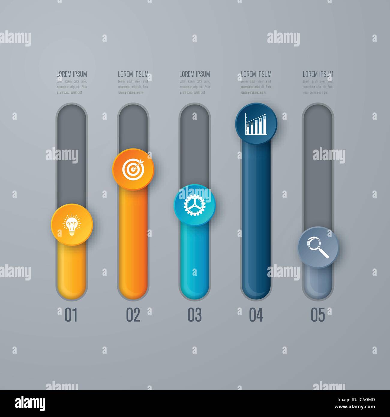 Emplate für Zyklus-Diagramm, Diagramm, Präsentation Stock-Vektorgrafik ...