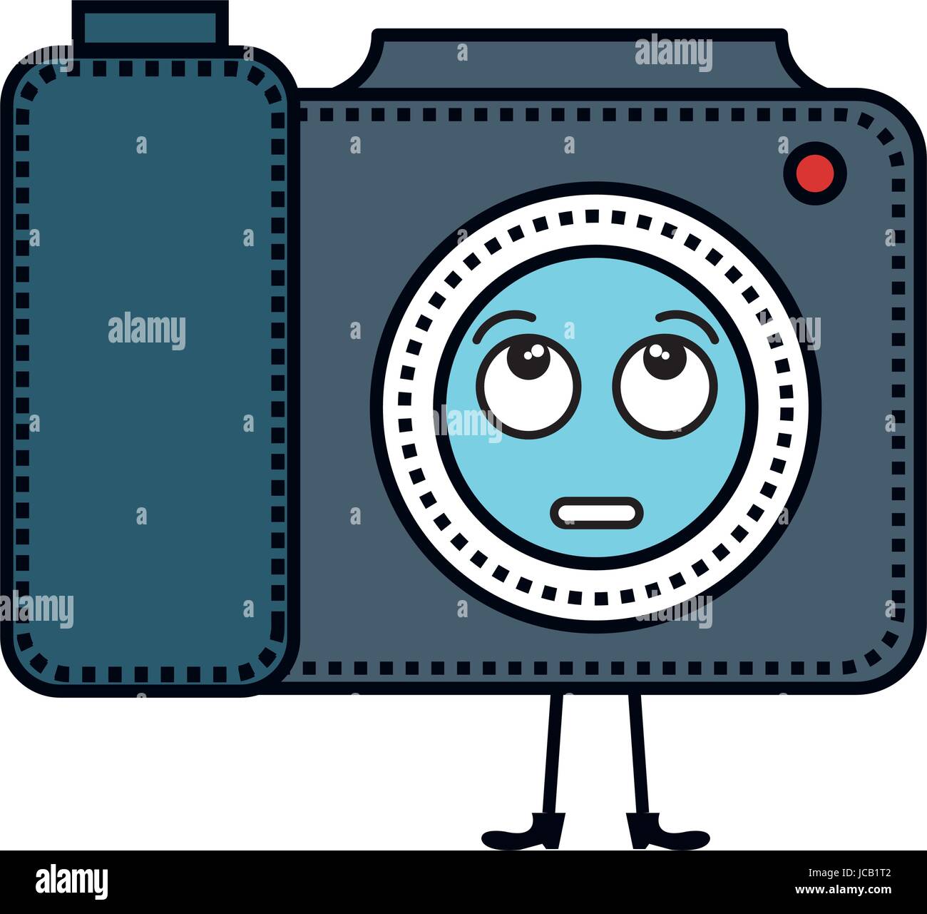 Kawaii photo camera comic vector -Fotos und -Bildmaterial in hoher ...