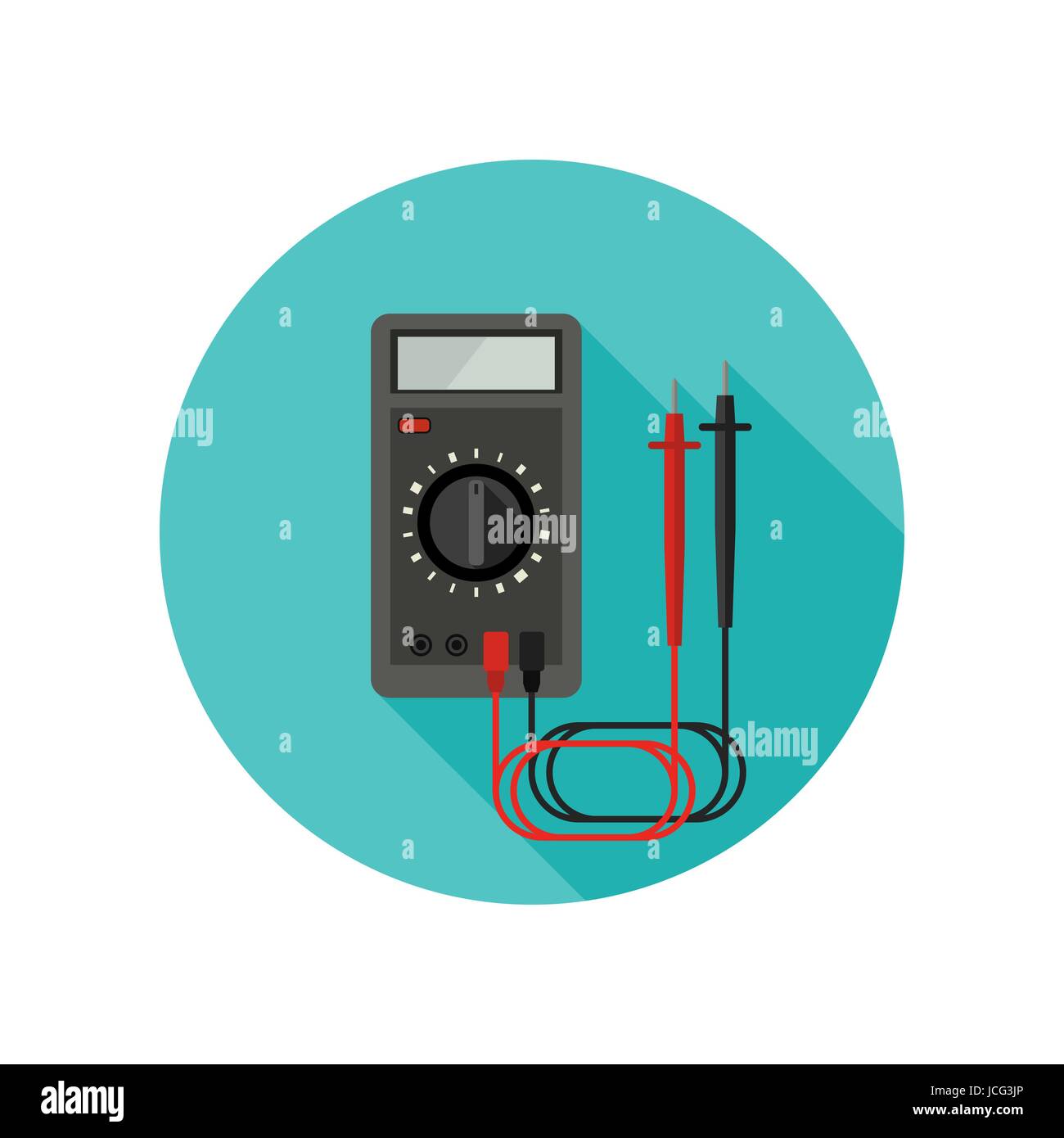 Digitales voltmeter Stock-Vektorgrafiken kaufen - Alamy