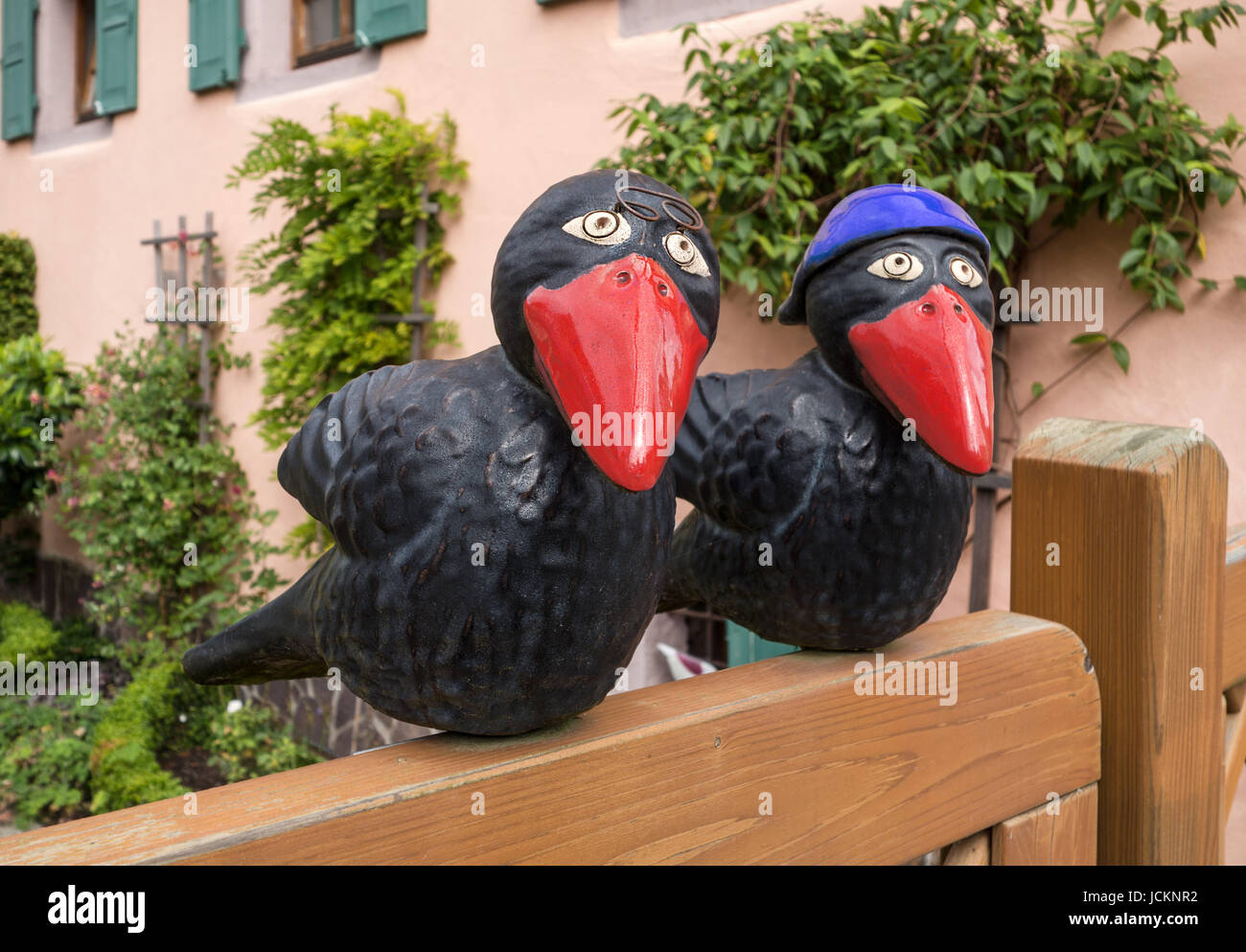 Zwei raben sitzen -Fotos und -Bildmaterial in hoher Auflösung – Alamy