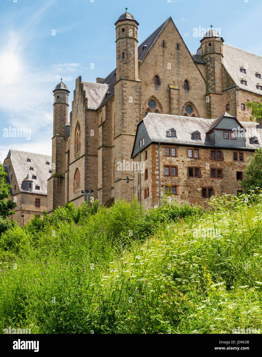 Marburger Schloss, Schloss Marburg, aka Landgrafenschloss Marburg ...
