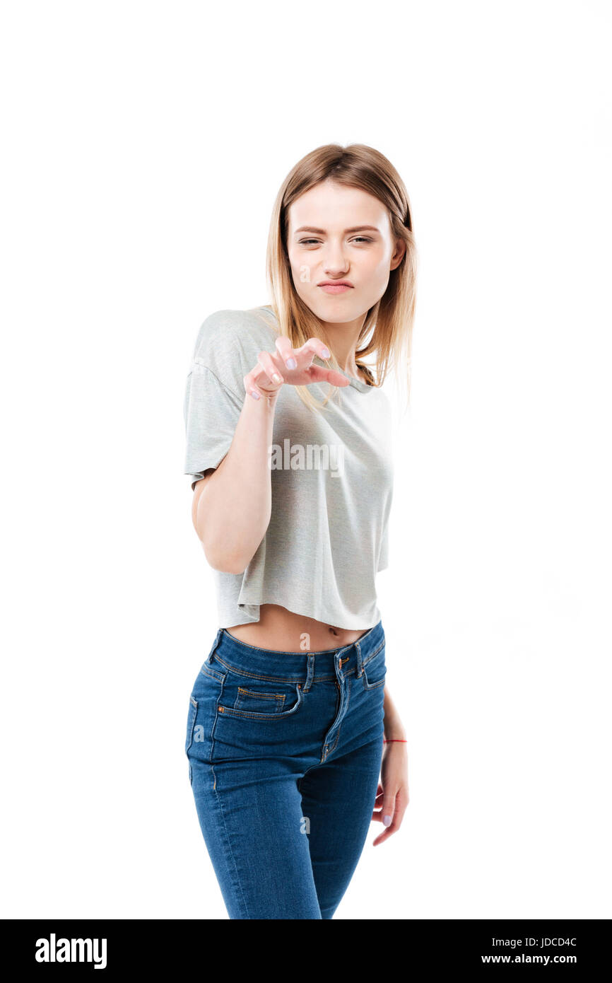 Drohende geste -Fotos und -Bildmaterial in hoher Auflösung – Alamy