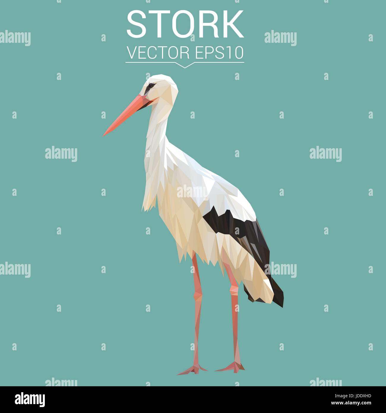 Storch zeichnung baby Stock-Vektorgrafiken kaufen - Alamy