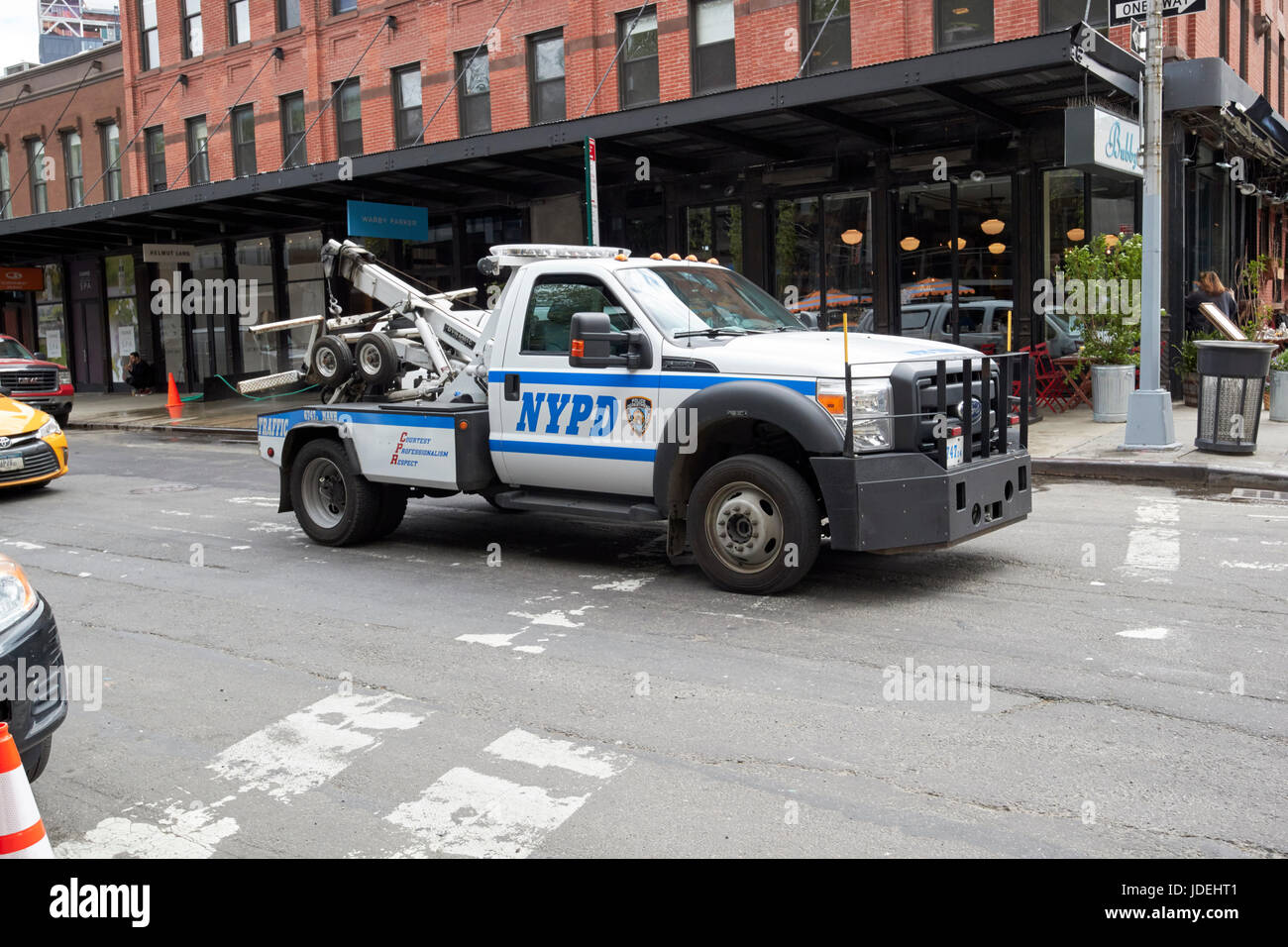 NYPD Traffic Enforcement Abschleppwagen New York City USA ...