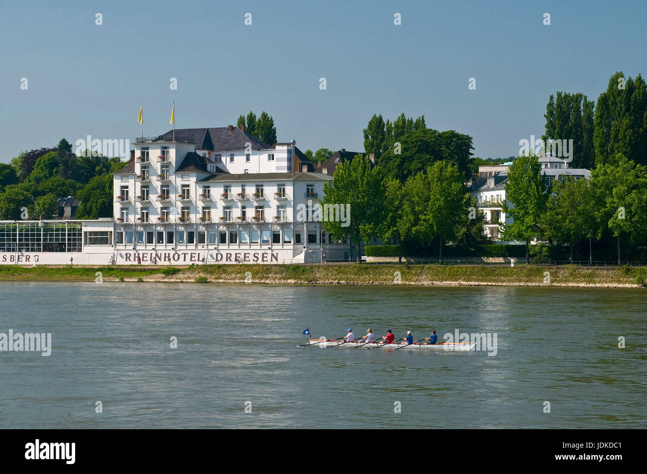 Europa, Deutschland, Nordrhein-Westfalen, Bonn, Bad Godesberg, Rhein ...