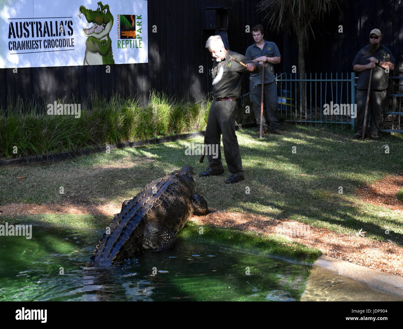 Somersby, Australien - 28. Mai 2017. Fütterung Show von Australiens ...