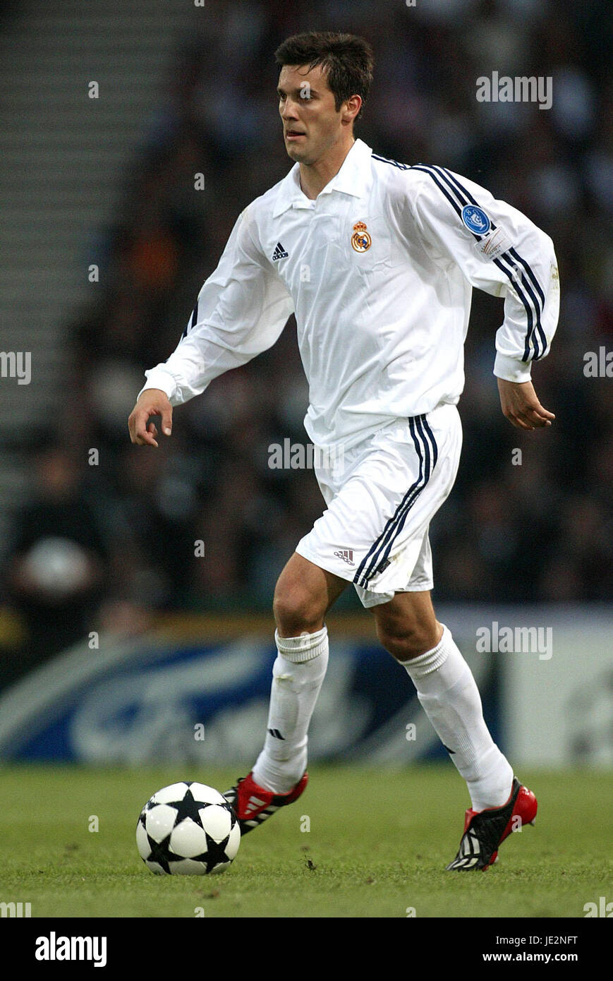 SANTIAGO SOLARI REAL MADRID HAMPDEN PARK, GLASGOW 15. Mai 2002 ...