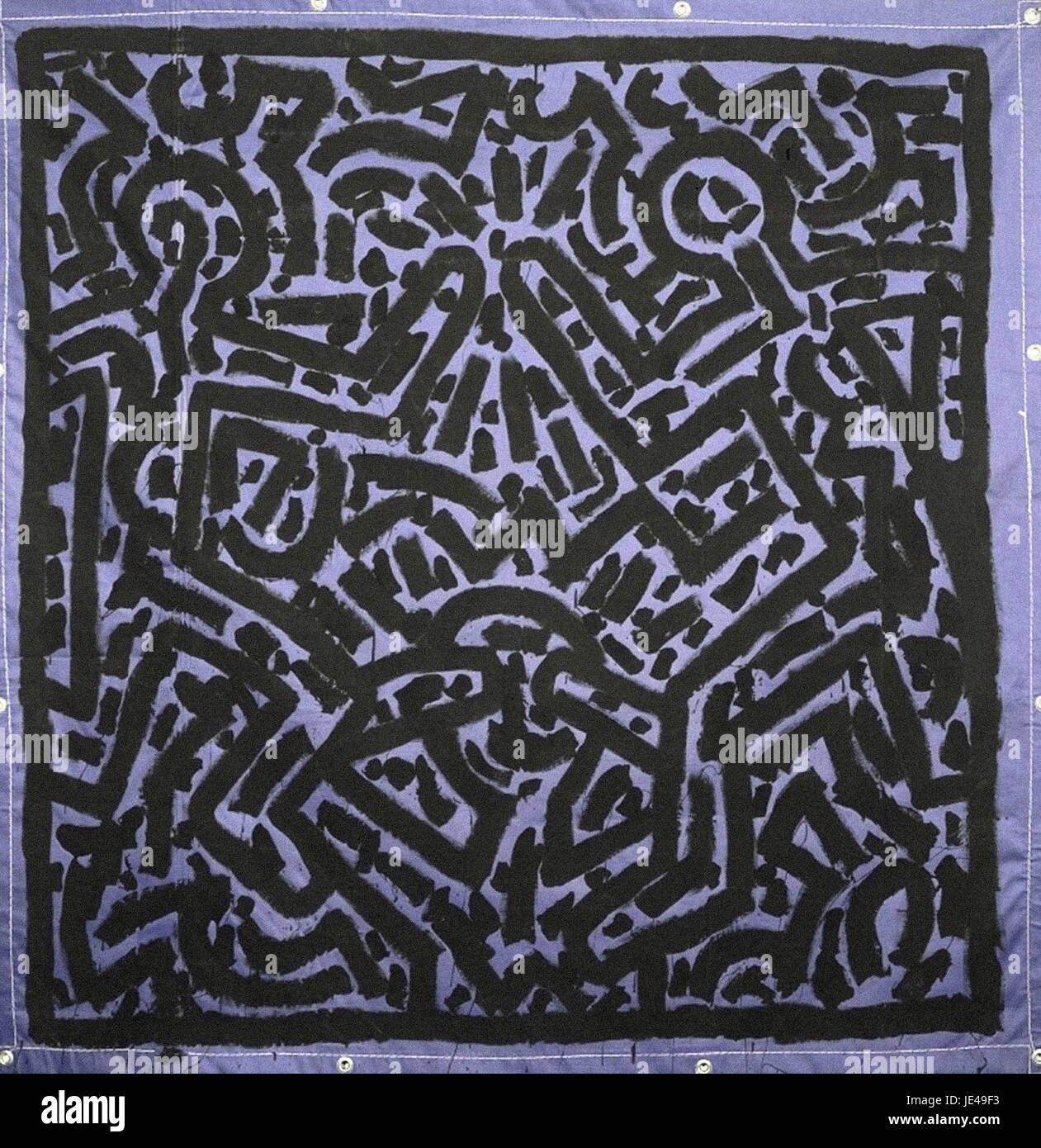 Keith haring painting -Fotos und -Bildmaterial in hoher Auflösung – Alamy