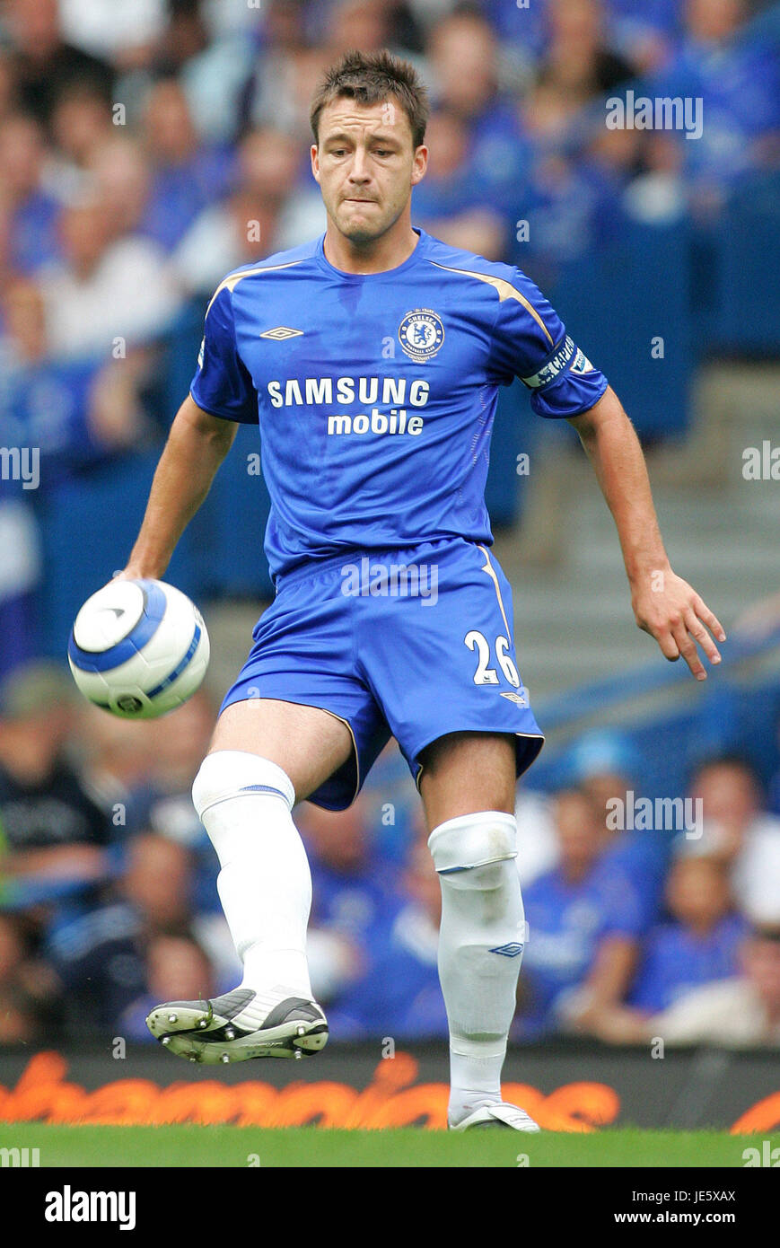 JOHN TERRY CHELSEA FC STAMFORD BRIDGE CHELSEA LONDON ENGLAND 21. August ...