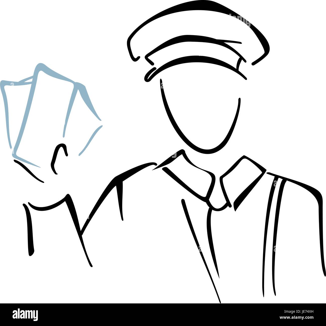 Postman uniform -Fotos und -Bildmaterial in hoher Auflösung – Alamy