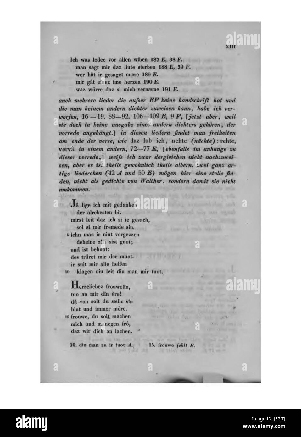 Romantik in der mittelalterlichen poesie -Fotos und -Bildmaterial in ...