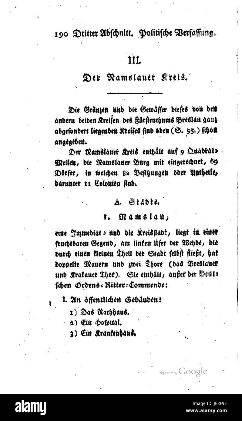 Schlesien VI. Ist ein detailliertes historisches und geographisches ...