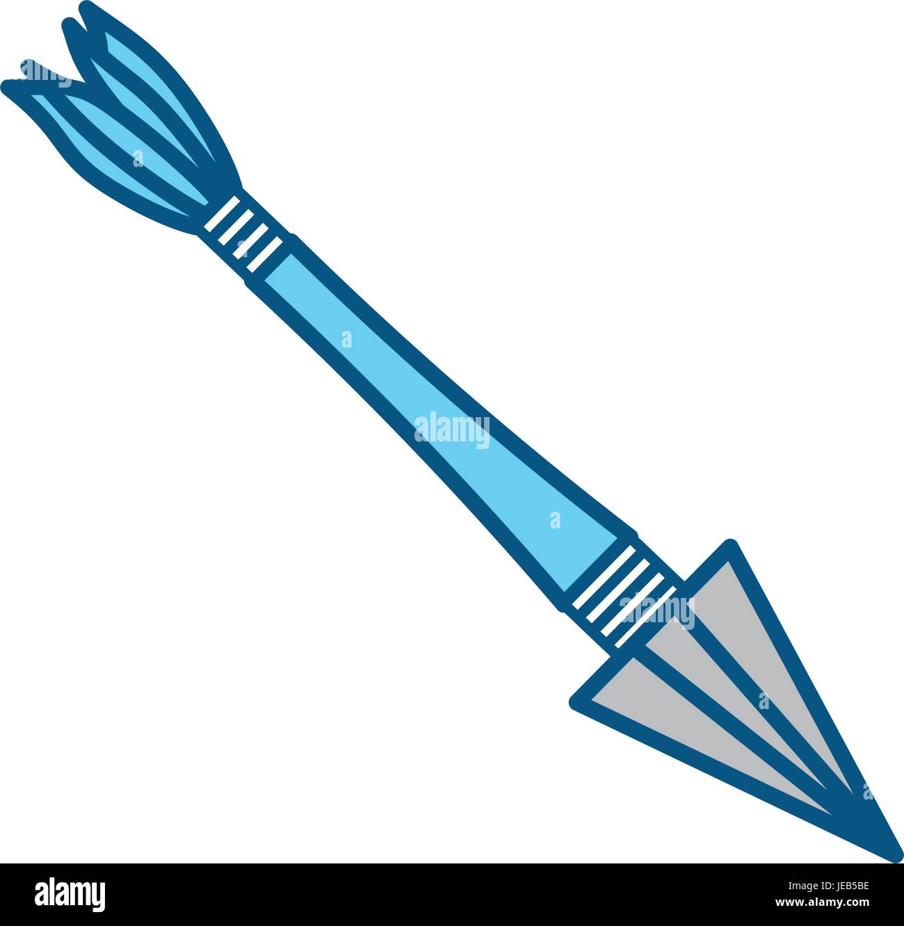 isolierte Sport Pfeil Symbol Vektor Illustration Grafik-design Stock ...