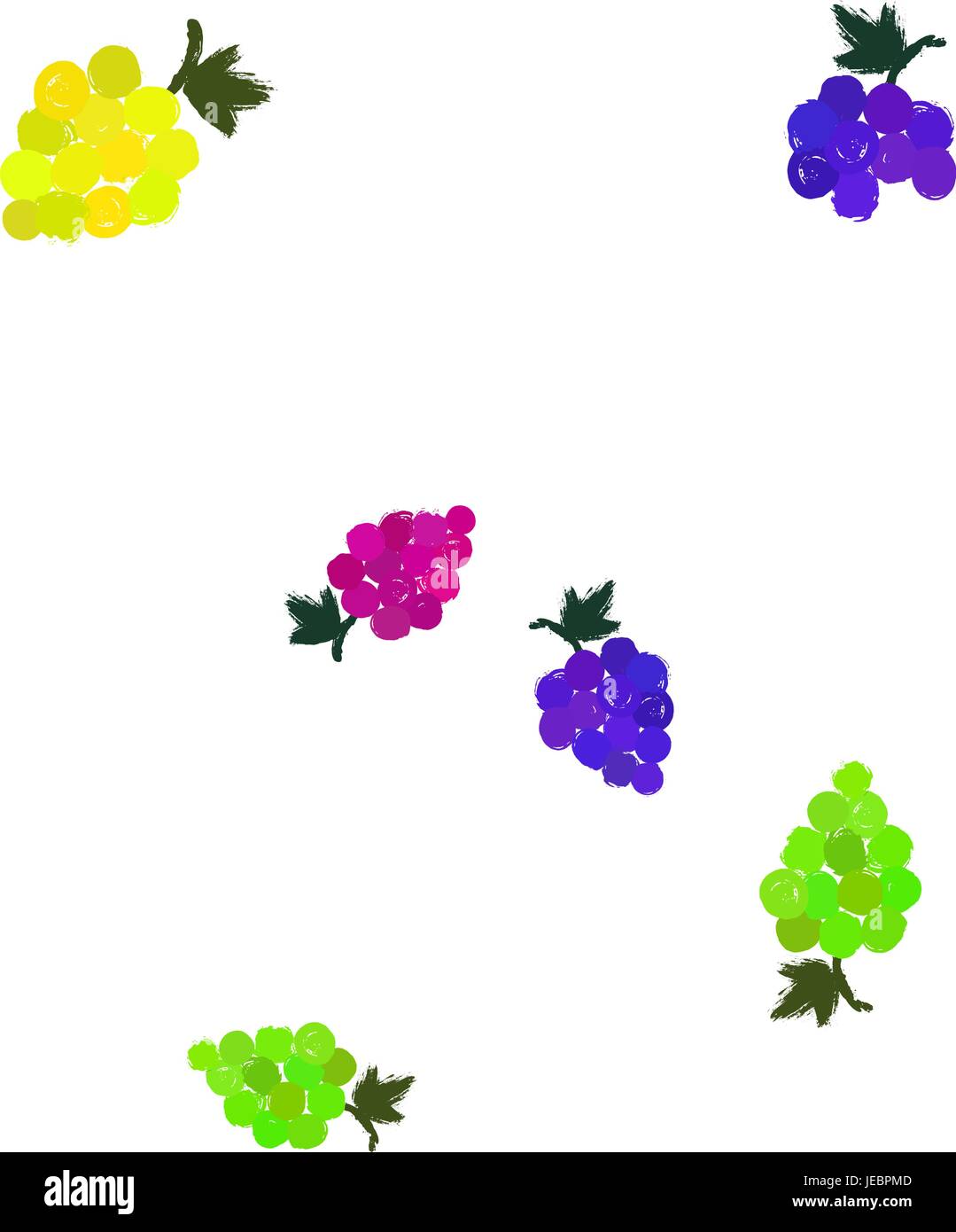 Bemalte trauben -Fotos und -Bildmaterial in hoher Auflösung – Alamy