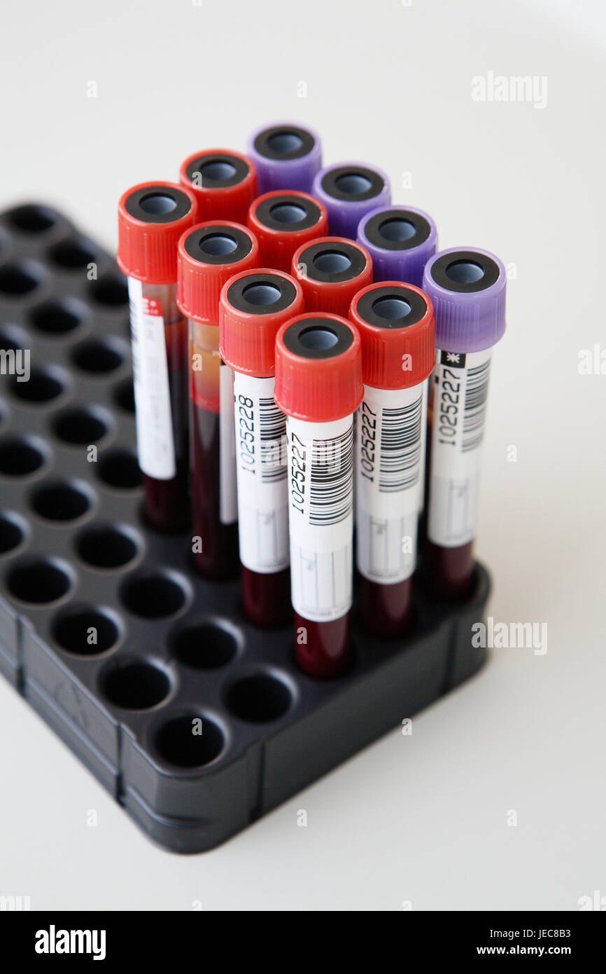 Labor, Probe Stand, Reagenzglas, Blut, Medizin, Krankenhaus, Blutbank ...