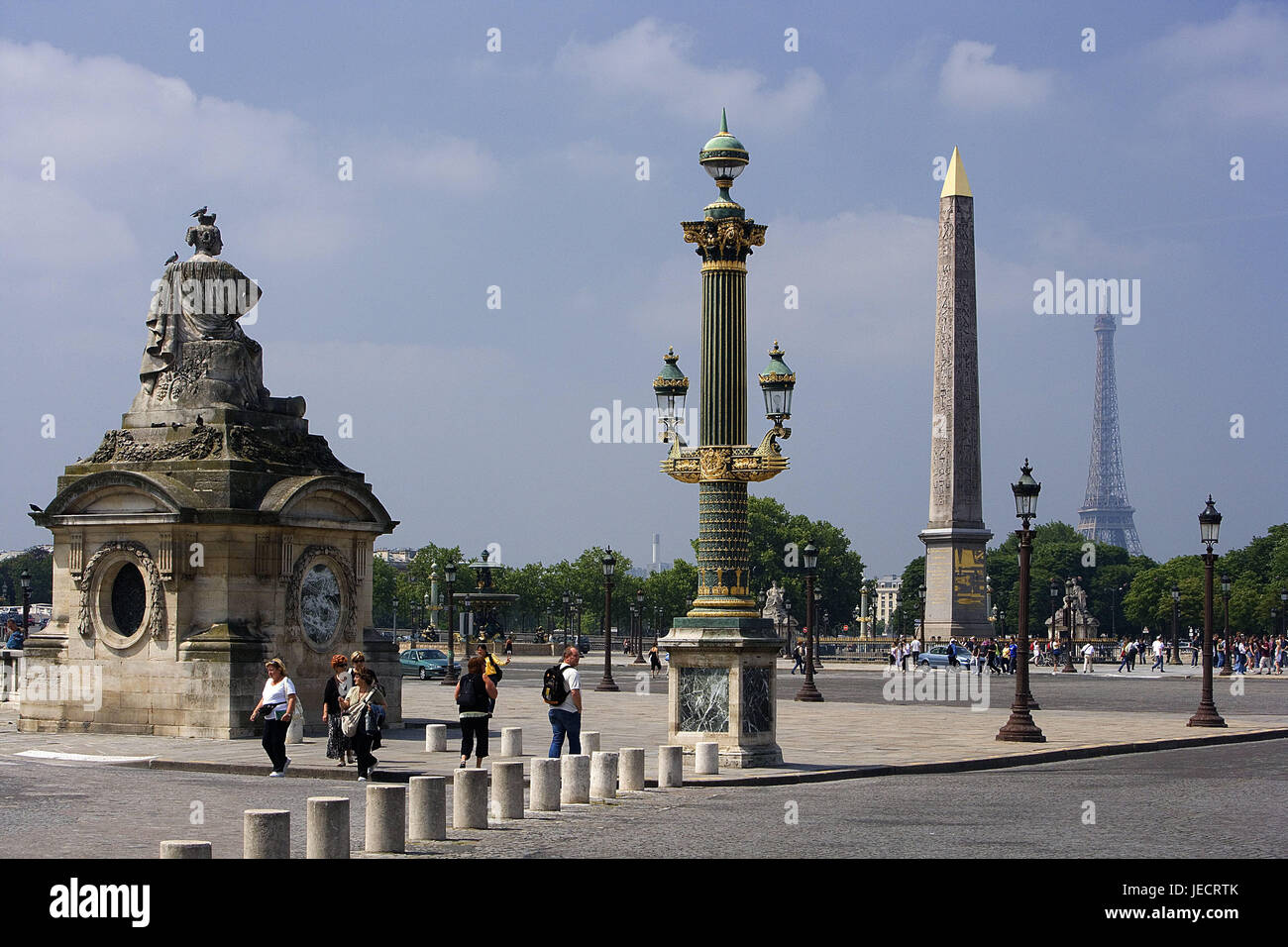Frankreich, Paris, Place De La Concorde, Obelisk, Tourist, Hauptstadt ...