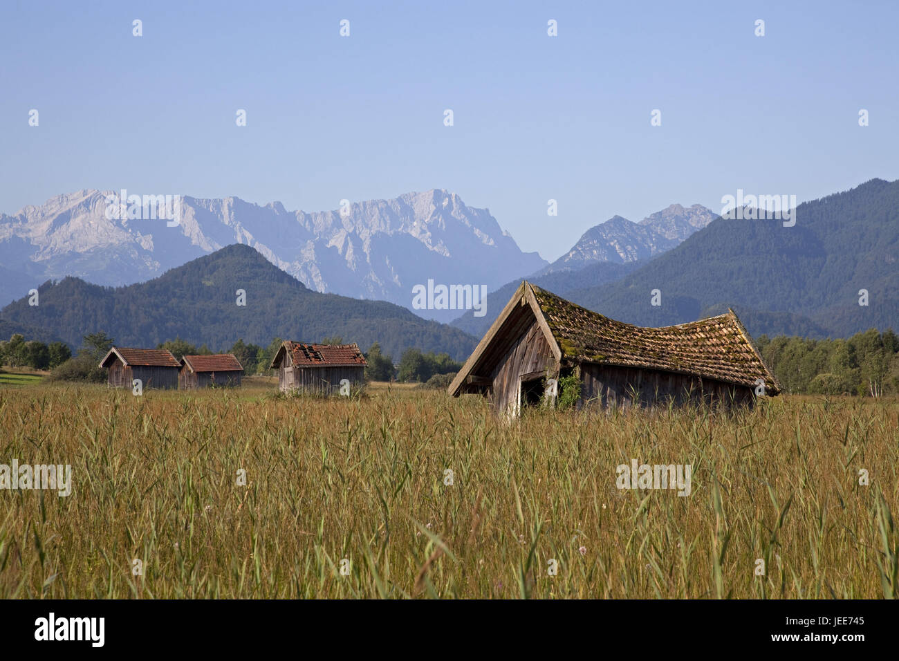 Stahlwerk im Murnauer Moos, Murnau, Upper Bavaria, Bavaria, Germany ...