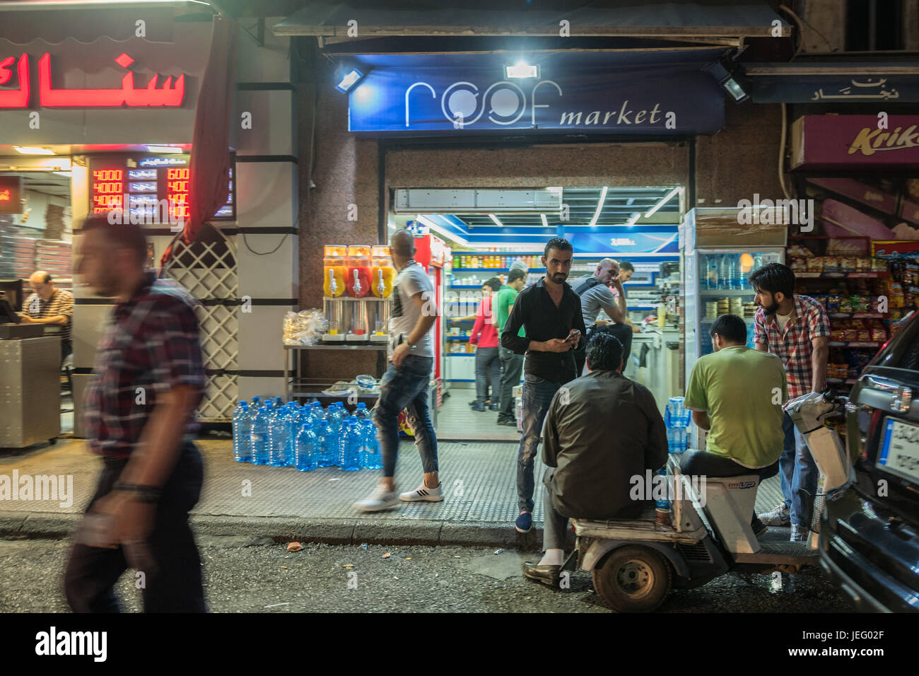 Night scene in beirut lebanon -Fotos und -Bildmaterial in hoher ...