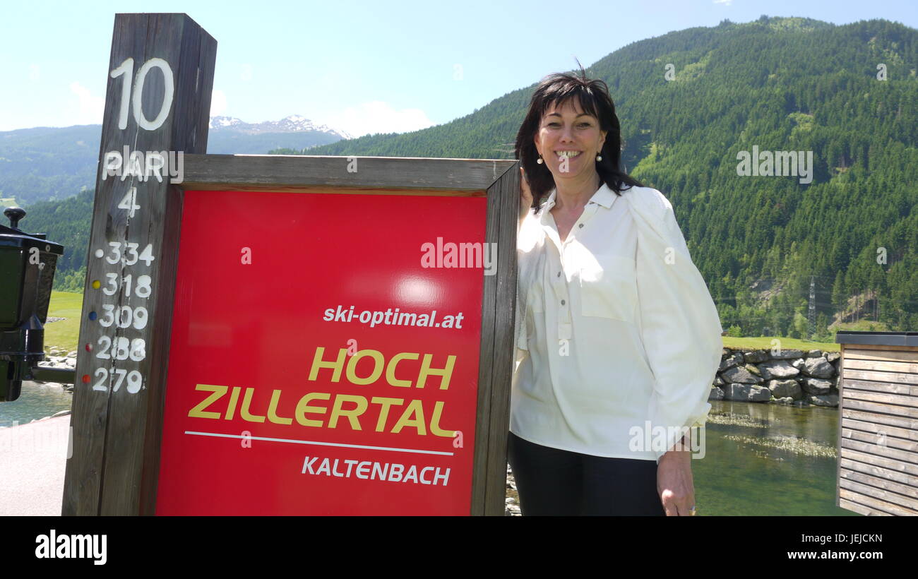 Kaltenbach, Österreich. 26. Mai 2017. Der Unternehmer Martha Schultz ...