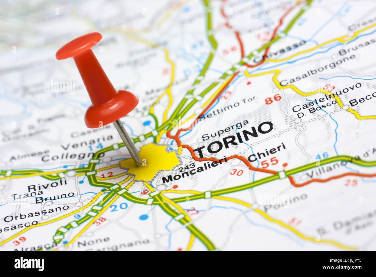 Mappa torino -Fotos und -Bildmaterial in hoher Auflösung – Alamy