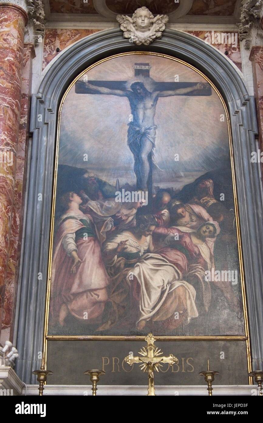 Jacopo tintoretto kreuzigung -Fotos und -Bildmaterial in hoher Auflösung – Alamy