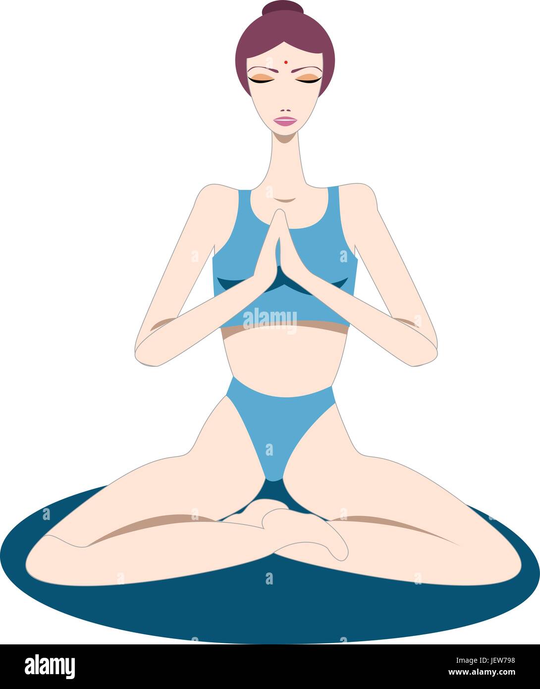 Spirituelle selbstbeobachtung Stock-Vektorgrafiken kaufen - Alamy