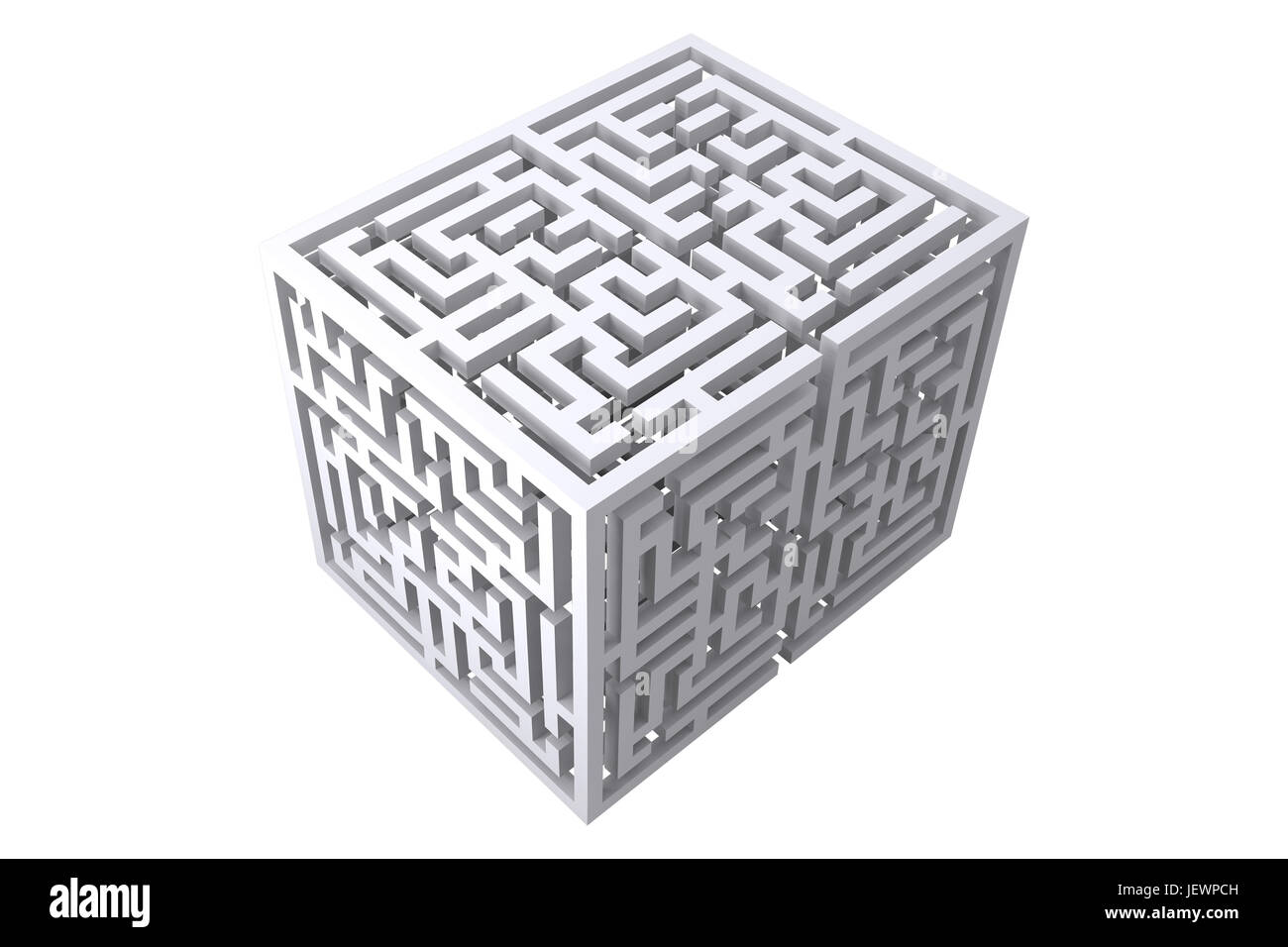 Maze cube -Fotos und -Bildmaterial in hoher Auflösung – Alamy
