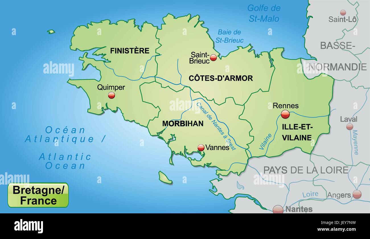 Lorient karte -Fotos und -Bildmaterial in hoher Auflösung – Alamy