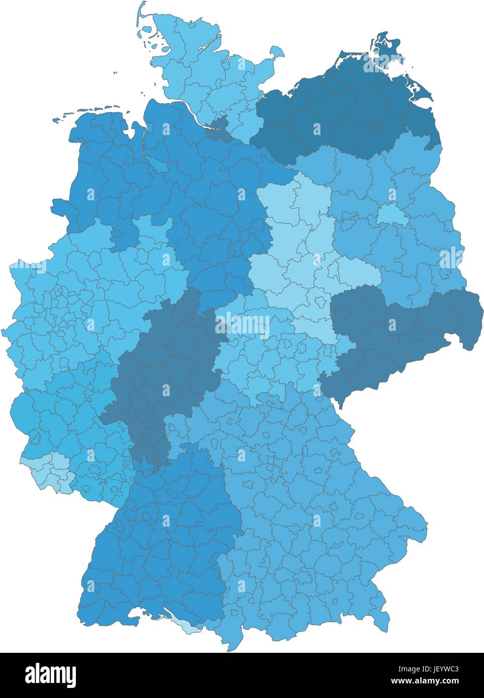 Mapa deutschland Stock-Vektorgrafiken kaufen - Alamy