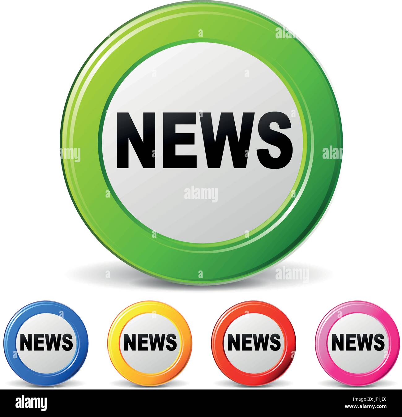 Nachrichten, Taste, Zeichen, Symbol, Vector, Icons, weiß, Piktogramm ...