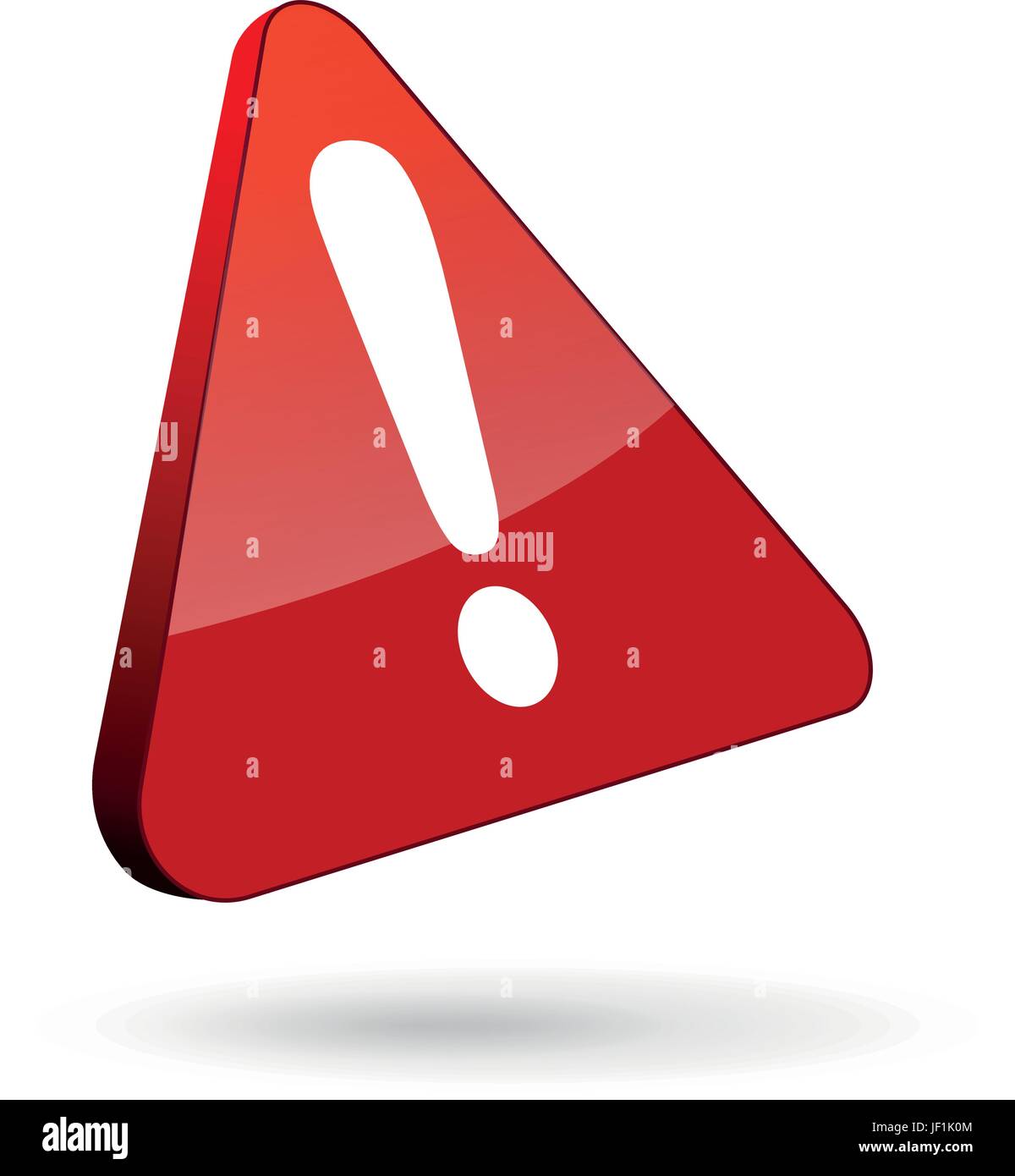 The temporary triangle Stock-Vektorgrafiken kaufen - Alamy