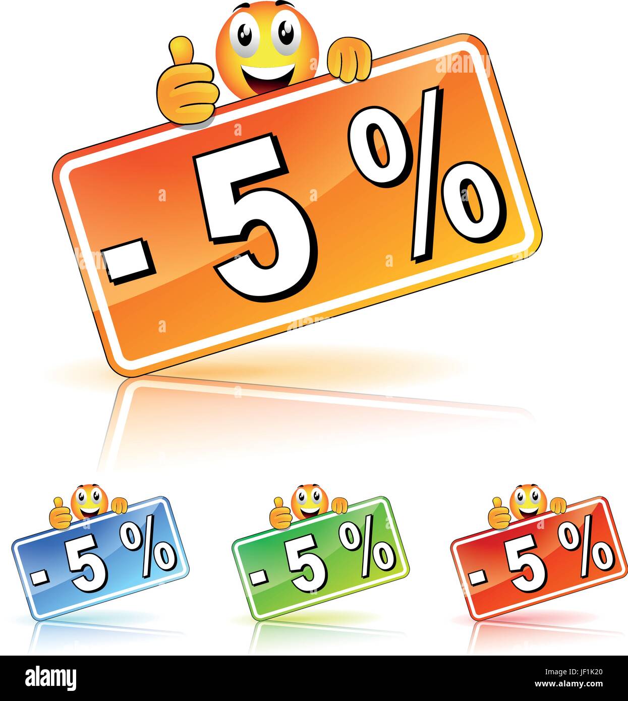 isoliert, fünf, Preis, Prozent, Rabatt, weiß, Piktogramm, Symbol ...