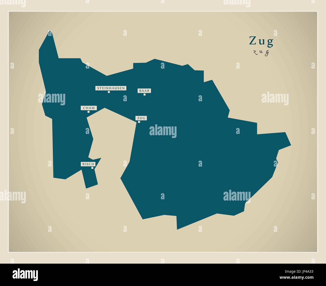 Map switzerland kanton zug -Fotos und -Bildmaterial in hoher Auflösung ...