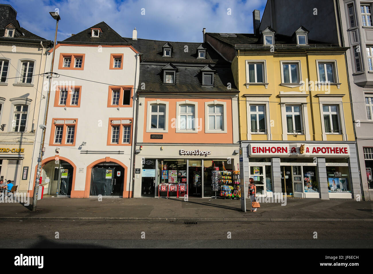 Karl-Marx-Haus, heute ein Euro shop, Trier, Rheinland-Pfalz ...