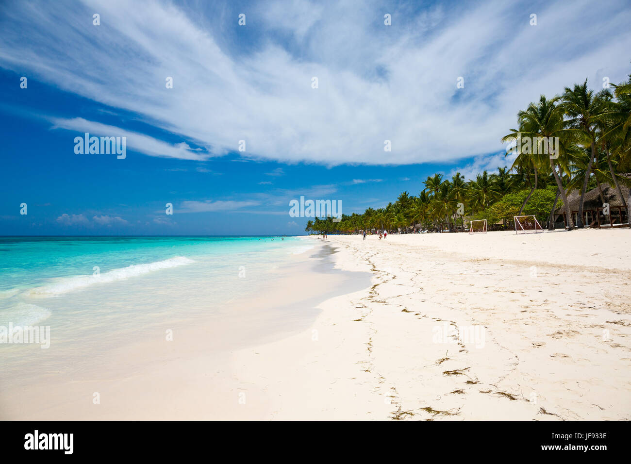 Strand von Isla Saona, Dominikanische Republik Stockfotografie - Alamy