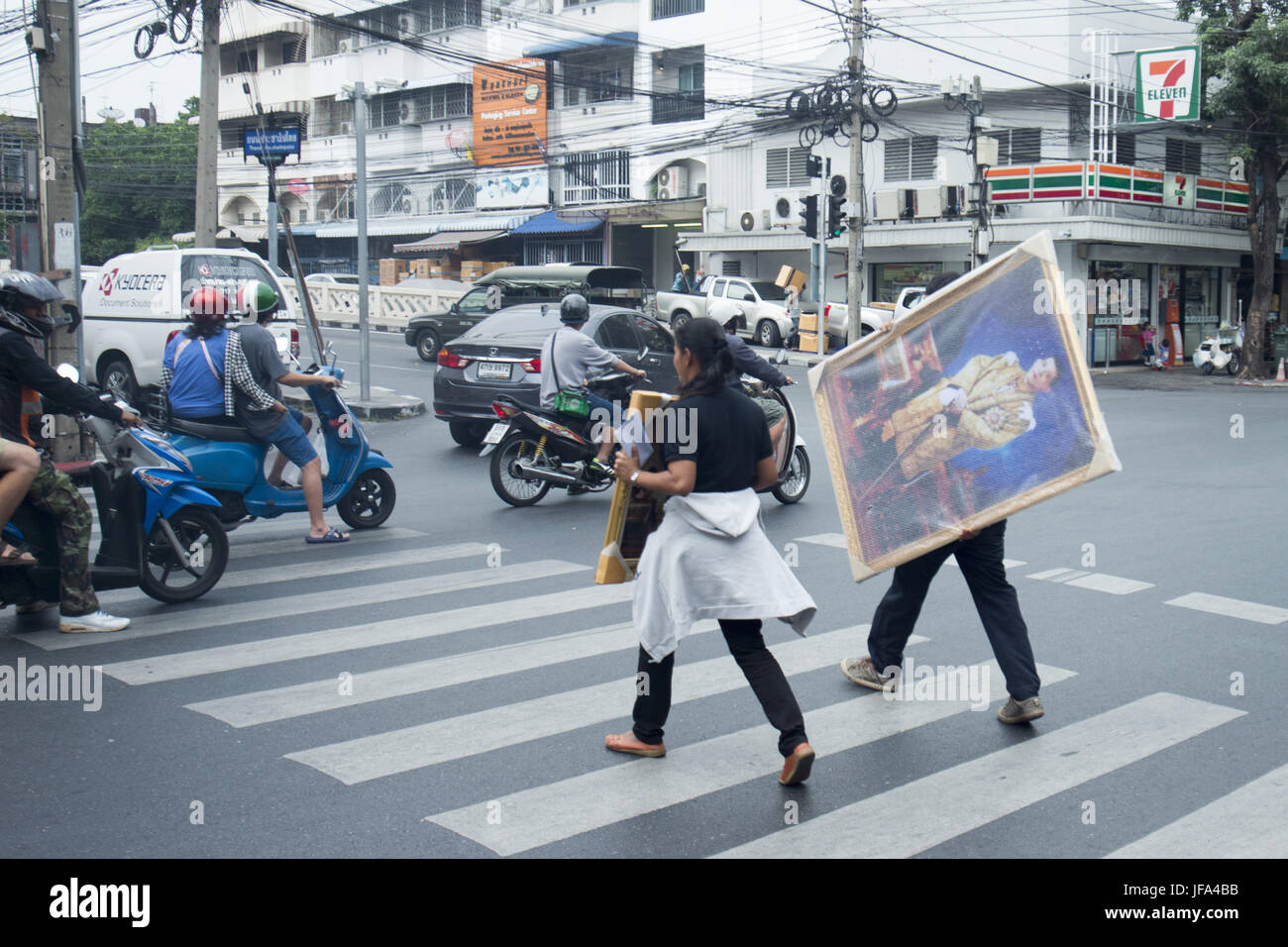 THAILAND BANGKOK KING VAJIRALONGKORN Stockfotografie - Alamy