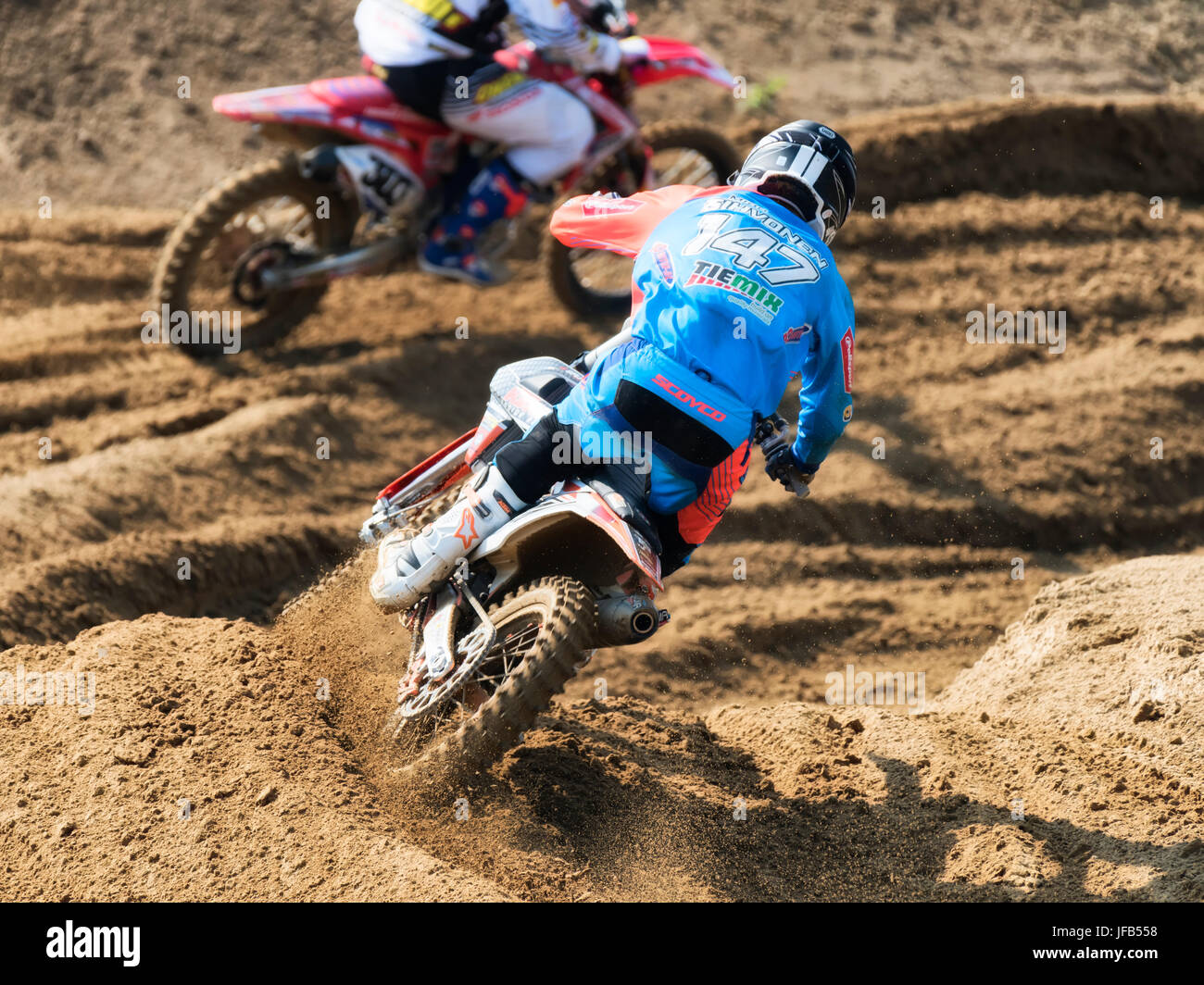Motocross rennstrecke -Fotos und -Bildmaterial in hoher Auflösung – Alamy