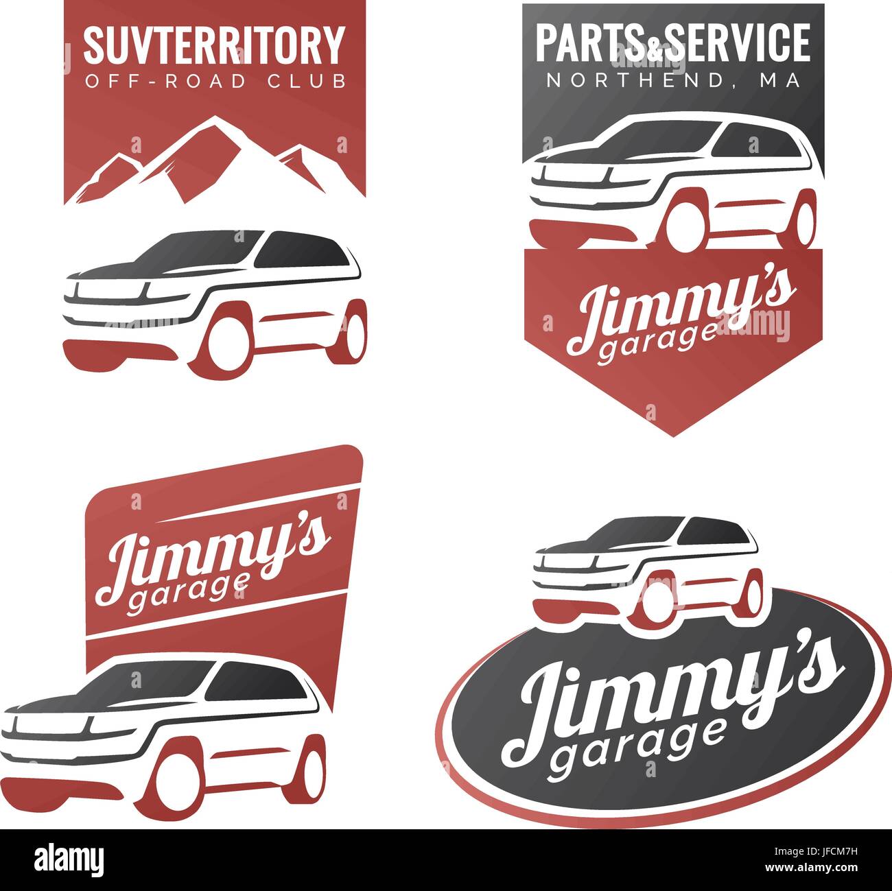 Kfz Embleme Stock-Vektorgrafiken kaufen - Alamy