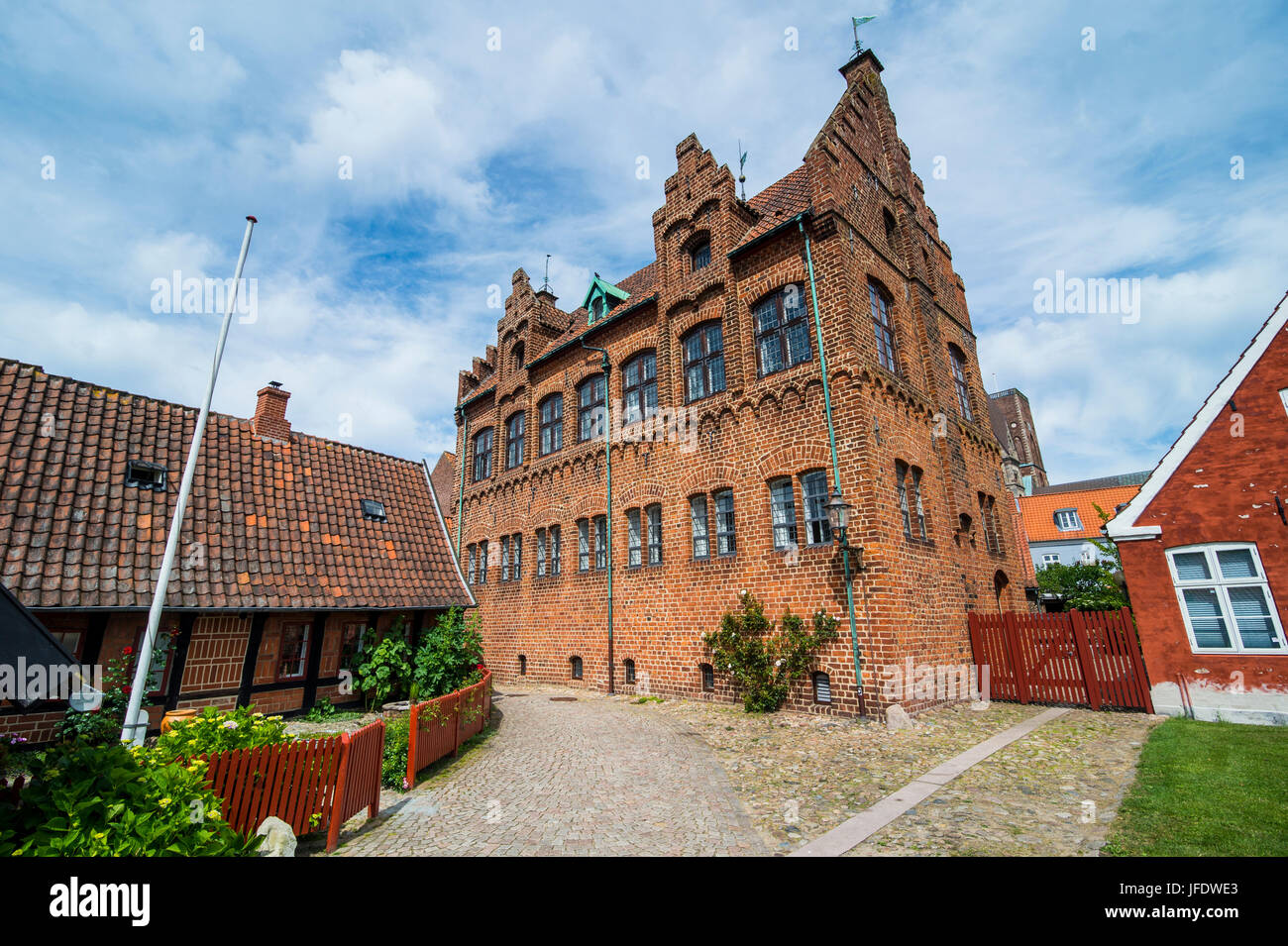 Danische Stadt In Jutland