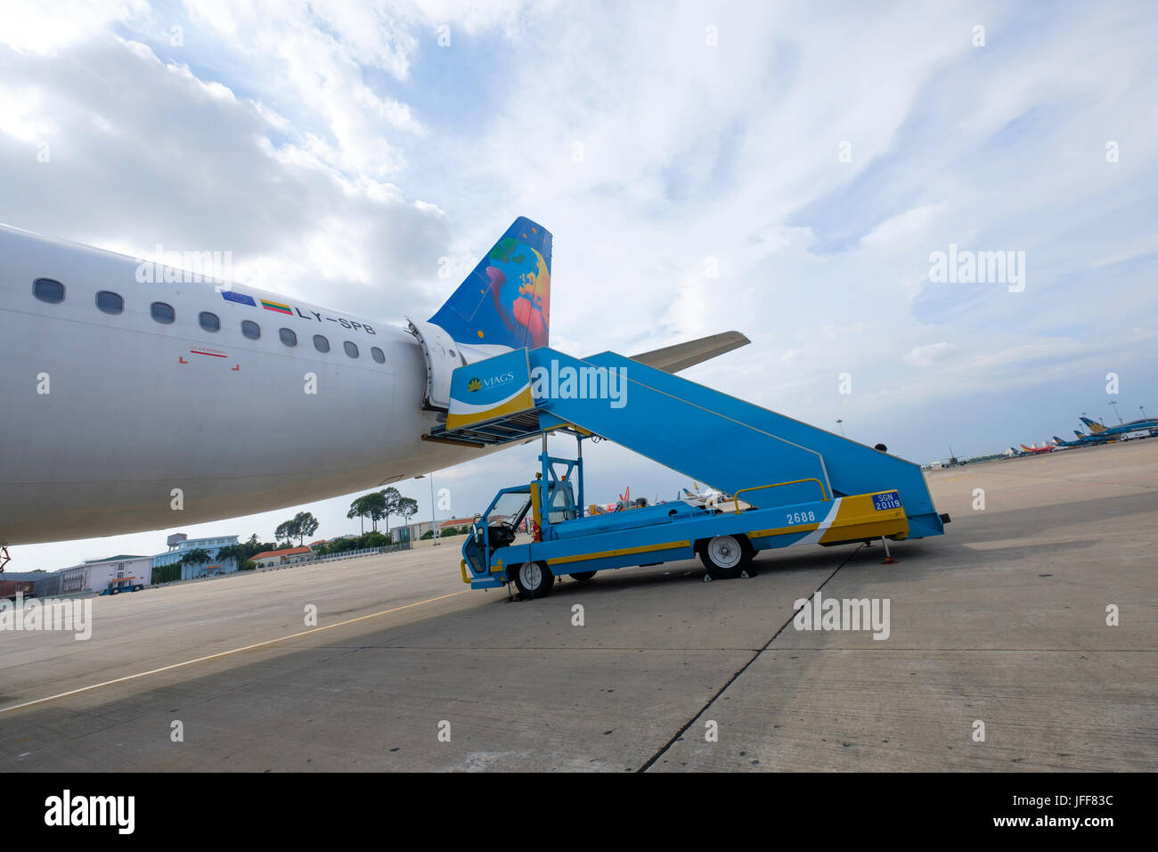 Flugzeuge aus der luft Stockfotos und -bilder Kaufen - Alamy