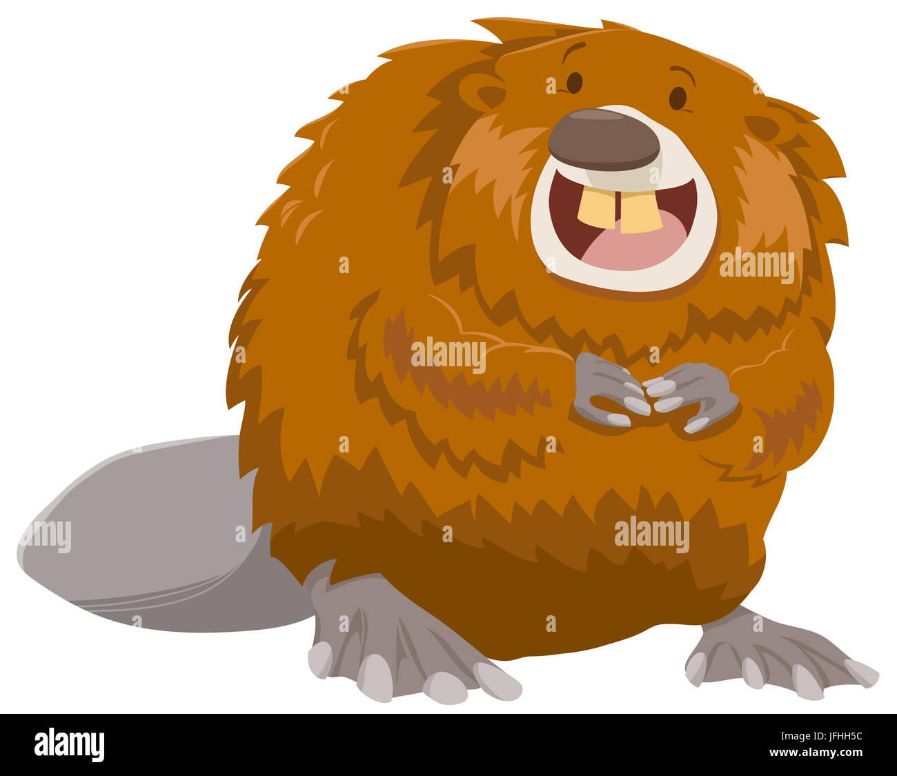 Cartoon Beaver Stockfotos und -bilder Kaufen - Alamy