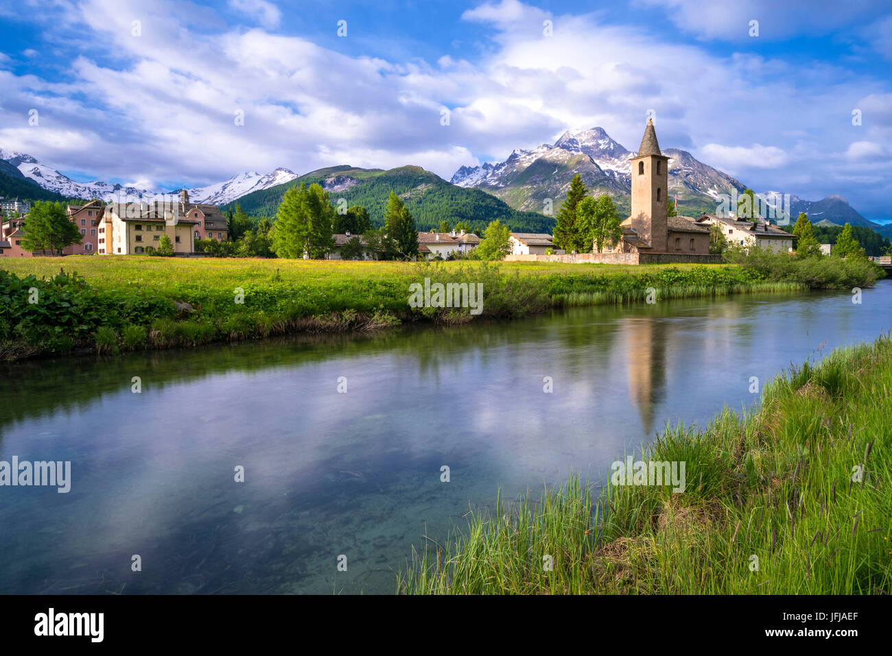 Sils - Engadin, Schweiz Stockfotografie - Alamy