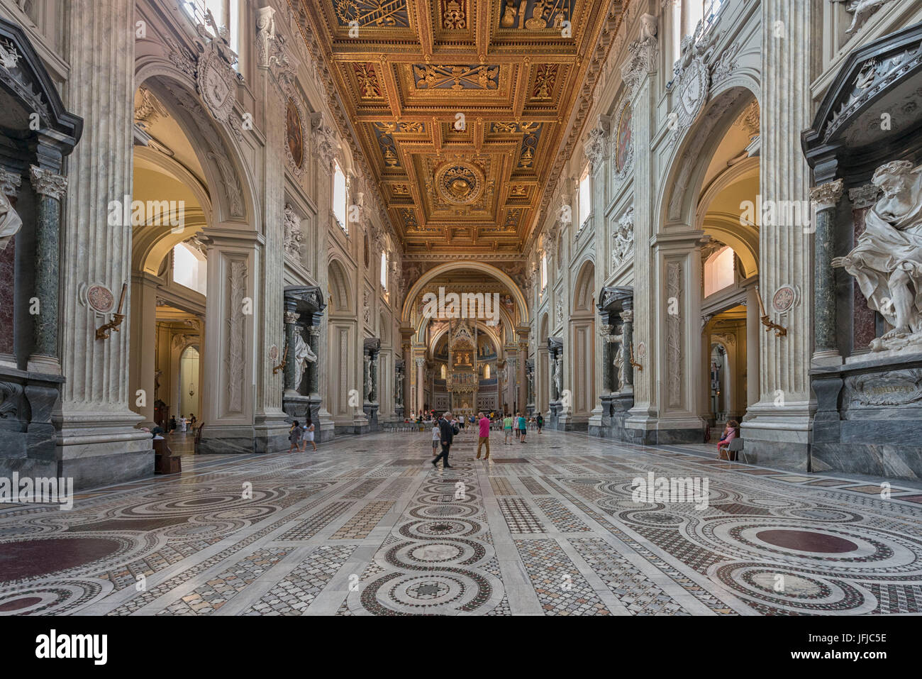 Archbasilica von st john im lateran -Fotos und -Bildmaterial in hoher ...