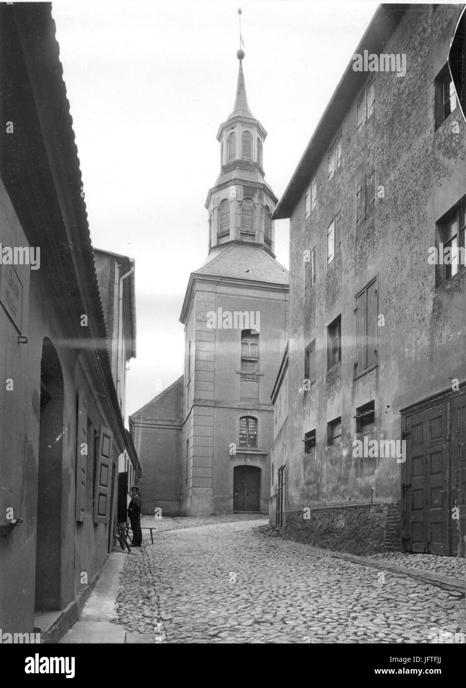 64 Cammin in Pommern 1935 - Widok Na Wieżę Kościoła NMP Stockfotografie ...