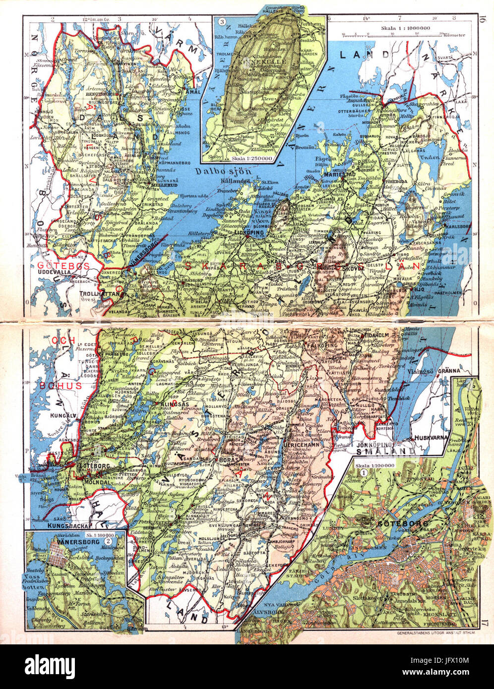 Cohrs atlas över sverige 0009 -Fotos und -Bildmaterial in hoher ...